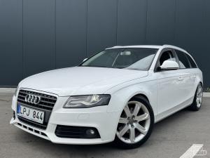 White Audi A4 2008 in Panevezys, with an engine capacity of 2.00 L and mileage of 470 thousand km for 3700 €, photo 6 on AUTOMOTO.COM.LV