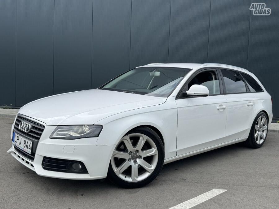 White Audi A4 2008 in Panevezys, with an engine capacity of 2.00 L and mileage of 470 thousand km for 3700 €, photo 5 on AUTOMOTO.COM.LV