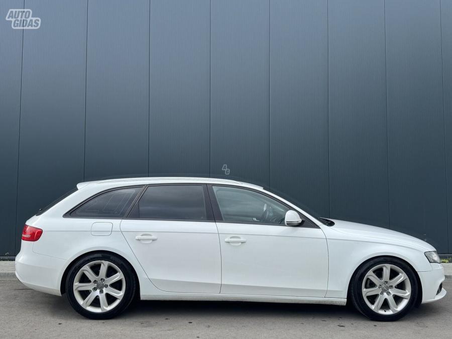 White Audi A4 2008 in Panevezys, with an engine capacity of 2.00 L and mileage of 470 thousand km for 3700 €, photo 8 on AUTOMOTO.COM.LV