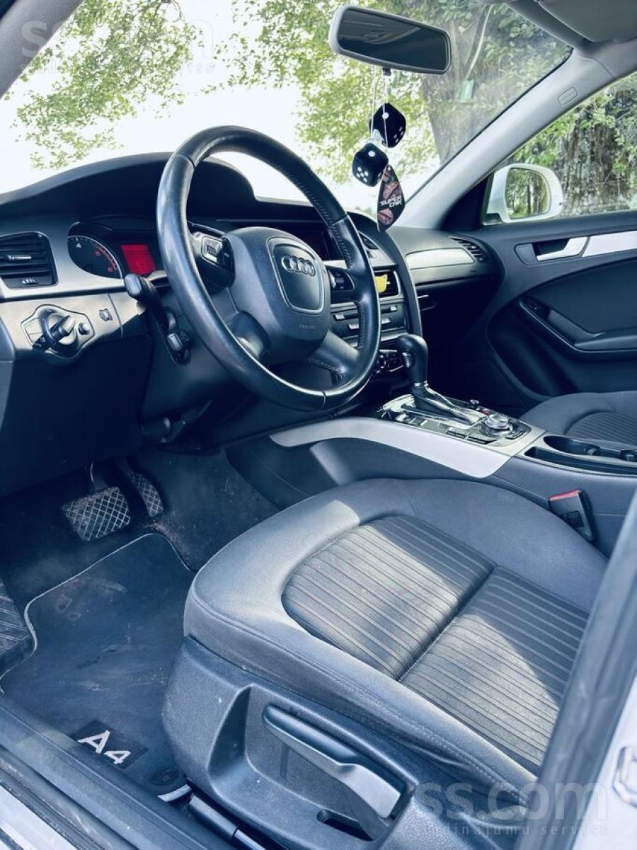 Balts Audi A4 2008 Daugavpils, ar dzinēja tilpumu 2.70 L un nobraukumu 300 tūkst. km par 3800 €, foto 13 vietnē AUTOMOTO.COM.LV