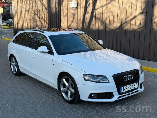 Белый Ауди А4 2008 в Рига, объемом двигателя 3.00 л и пробегом 293 тыс. км за 5990 €, фото 7 на AUTOMOTO.COM.LV