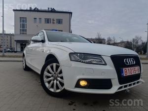 White Audi A4 2008 in Rezekne, with an engine capacity of 2.00 L and mileage of 303 thousand km for 4900 €, photo  on AUTOMOTO.COM.LV