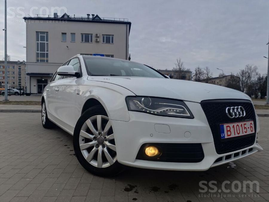 Balts Audi A4 2008 Rēzekne, ar dzinēja tilpumu 2.00 L un nobraukumu 303 tūkst. km par 4900 €, foto 1 vietnē AUTOMOTO.COM.LV