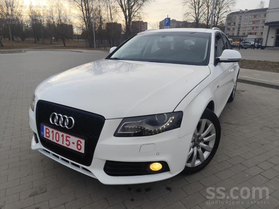 Balts Audi A4 2008 Rēzekne, ar dzinēja tilpumu 2.00 L un nobraukumu 303 tūkst. km par 4900 €, foto 3 vietnē AUTOMOTO.COM.LV