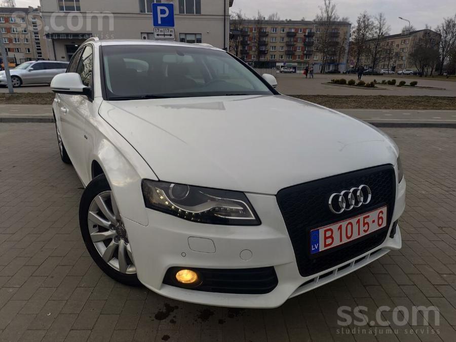 Balts Audi A4 2008 Rēzekne, ar dzinēja tilpumu 2.00 L un nobraukumu 303 tūkst. km par 4900 €, foto 4 vietnē AUTOMOTO.COM.LV