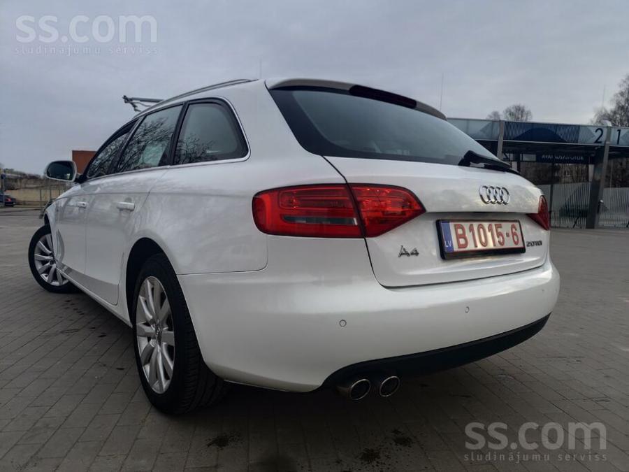 Balts Audi A4 2008 Rēzekne, ar dzinēja tilpumu 2.00 L un nobraukumu 303 tūkst. km par 4900 €, foto 6 vietnē AUTOMOTO.COM.LV