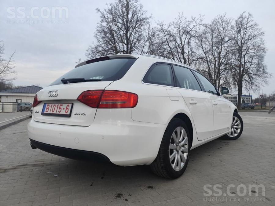 Balts Audi A4 2008 Rēzekne, ar dzinēja tilpumu 2.00 L un nobraukumu 303 tūkst. km par 4900 €, foto 7 vietnē AUTOMOTO.COM.LV