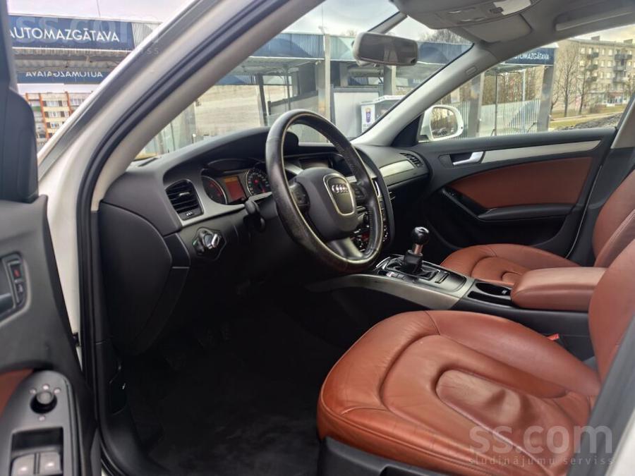 Balts Audi A4 2008 Rēzekne, ar dzinēja tilpumu 2.00 L un nobraukumu 303 tūkst. km par 4900 €, foto 10 vietnē AUTOMOTO.COM.LV