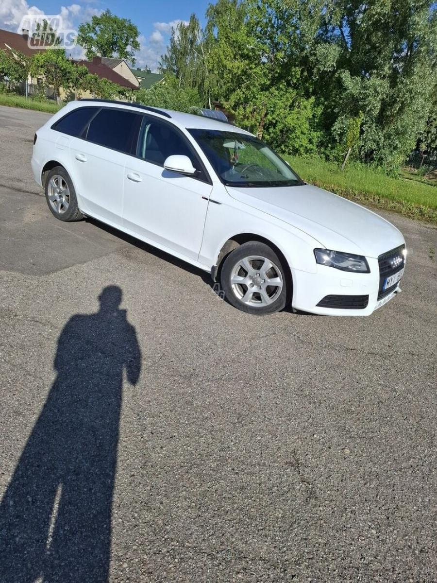 White Audi A4 2008 in Joniskis, with an engine capacity of 2.00 L and mileage of 449 thousand km for 3500 €, photo 4 on AUTOMOTO.COM.LV