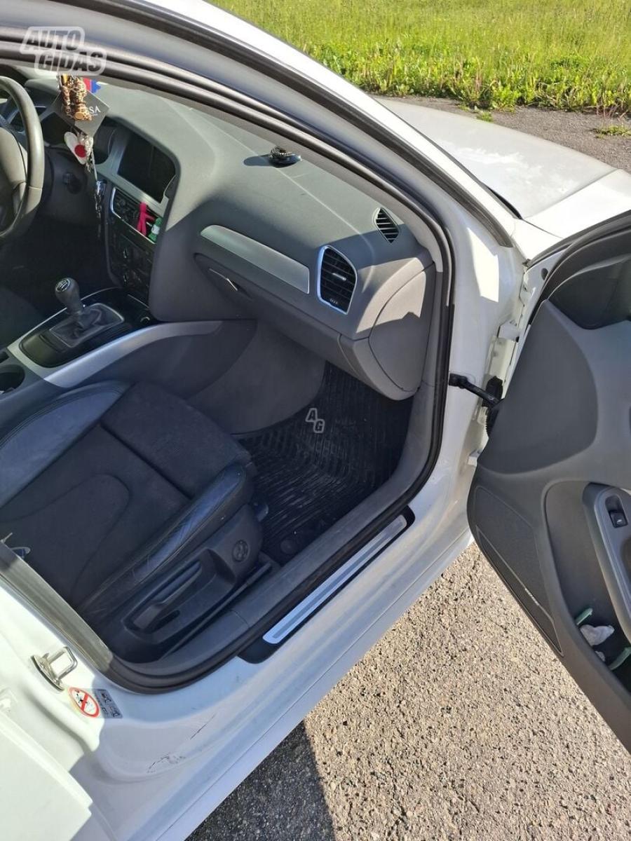 White Audi A4 2008 in Joniskis, with an engine capacity of 2.00 L and mileage of 449 thousand km for 3500 €, photo 8 on AUTOMOTO.COM.LV