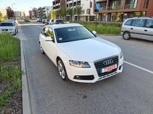 White Audi A4 2008 in Vilnius, with an engine capacity of 1.97 L and mileage of 275 thousand km for 4200 €, photo 4 on AUTOMOTO.COM.LV