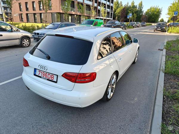 Balts Audi A4 2008 Viļņa, ar dzinēja tilpumu 1.97 L un nobraukumu 275 tūkst. km par 4200 €, foto 4 vietnē AUTOMOTO.COM.LV