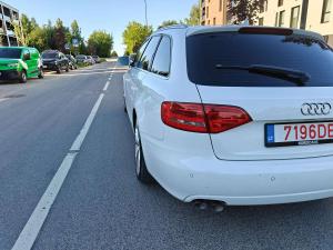 White Audi A4 2008 in Vilnius, with an engine capacity of 1.97 L and mileage of 275 thousand km for 4200 €, photo 7 on AUTOMOTO.COM.LV
