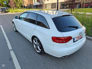 White Audi A4 2008 in Vilnius, with an engine capacity of 1.97 L and mileage of 275 thousand km for 4200 €, photo 8 on AUTOMOTO.COM.LV