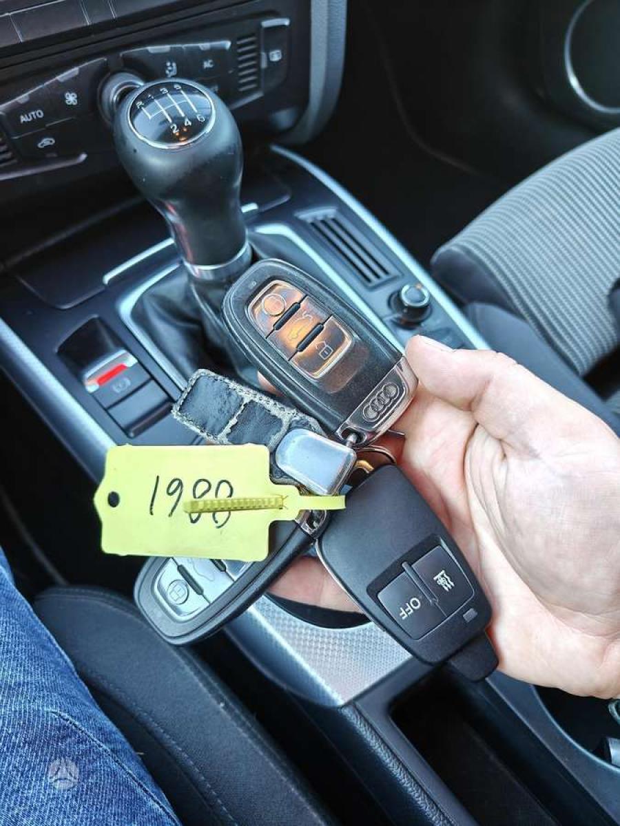 White Audi A4 2008 in Vilnius, with an engine capacity of 1.97 L and mileage of 275 thousand km for 4200 €, photo 22 on AUTOMOTO.COM.LV