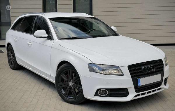 Balts Audi A4 2008 Viļņa, ar dzinēja tilpumu 1.97 L un nobraukumu 289 tūkst. km par 4500 €, foto 1 vietnē AUTOMOTO.COM.LV