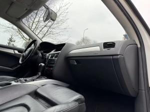 White Audi A4 2008 in Riga, with an engine capacity of 2.00 L and mileage of 266 thousand km for 4690 €, photo 12 on AUTOMOTO.COM.LV