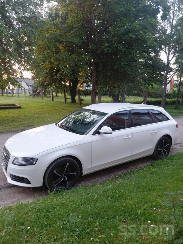 Balts Audi A4 2008 Saldus, ar dzinēja tilpumu 2.00 L un nobraukumu 402 tūkst. km par 5200 €, foto 1 vietnē AUTOMOTO.COM.LV