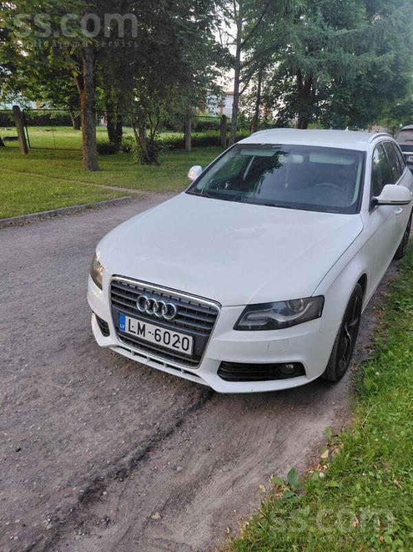 Balts Audi A4 2008 Saldus, ar dzinēja tilpumu 2.00 L un nobraukumu 402 tūkst. km par 5200 €, foto 2 vietnē AUTOMOTO.COM.LV