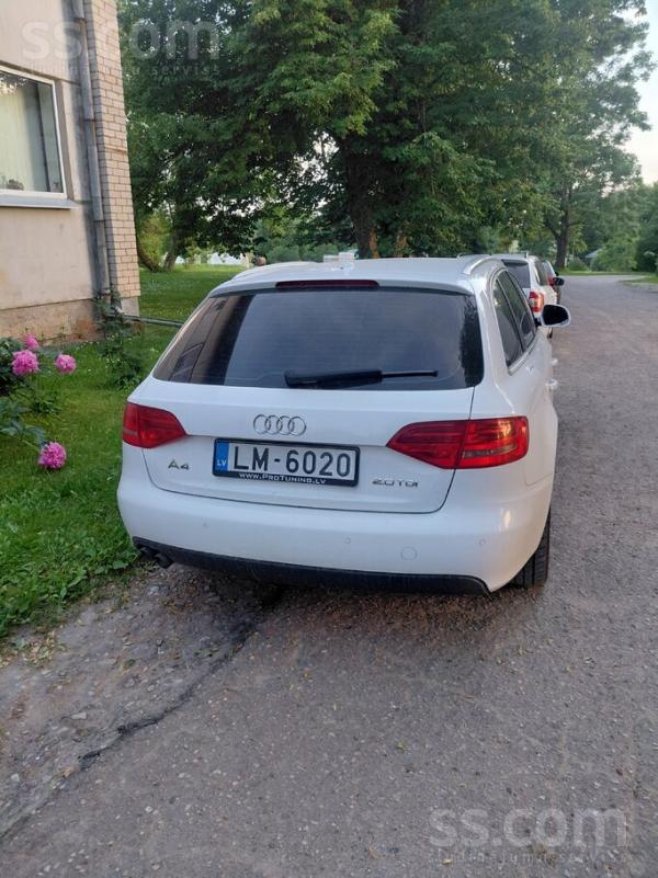 Balts Audi A4 2008 Saldus, ar dzinēja tilpumu 2.00 L un nobraukumu 402 tūkst. km par 5200 €, foto 4 vietnē AUTOMOTO.COM.LV