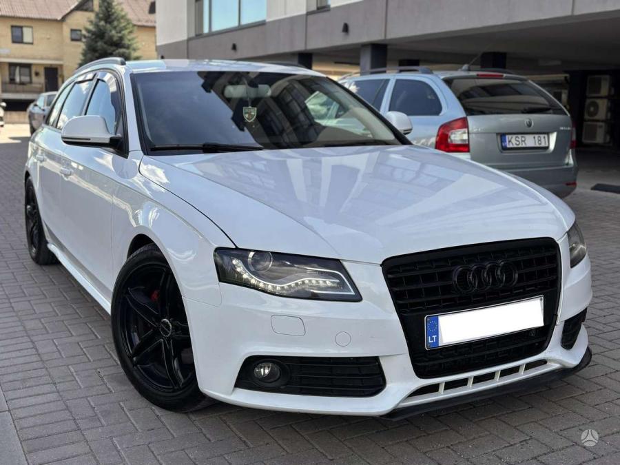 Balts Audi A4 2008 Kauņa, ar dzinēja tilpumu 1.80 L un nobraukumu 300 tūkst. km par 2650 €, foto 1 vietnē AUTOMOTO.COM.LV