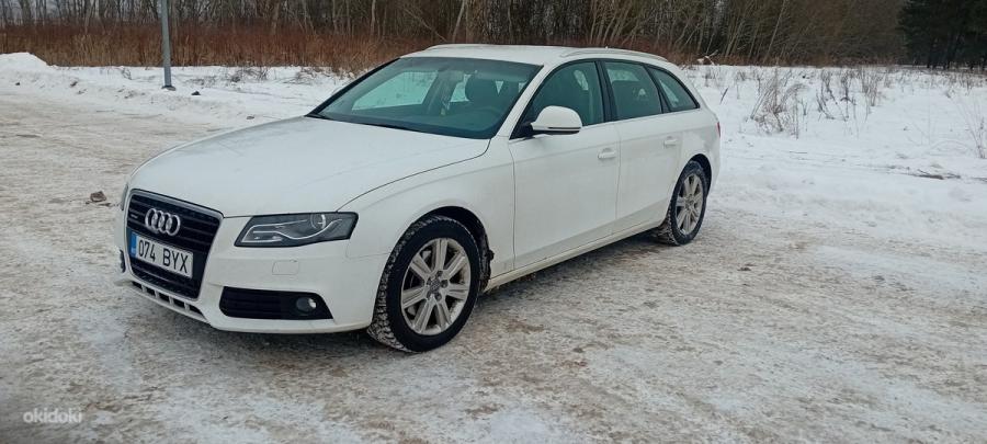 White Audi A4 2008 in Sillamae, with an engine capacity of 3.00 L and mileage of 373 thousand km for 7000 €, photo 9 on AUTOMOTO.COM.LV