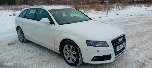 White Audi A4 2008 in Sillamae, with an engine capacity of 3.00 L and mileage of 373 thousand km for 7000 €, photo 9 on AUTOMOTO.COM.LV