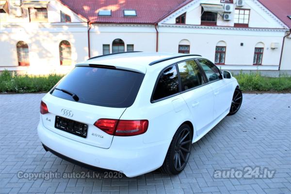 White Audi A4 2008 in Tartu, with an engine capacity of 2.00 L and mileage of 324 thousand km for 5850 €, photo 5 on AUTOMOTO.COM.LV
