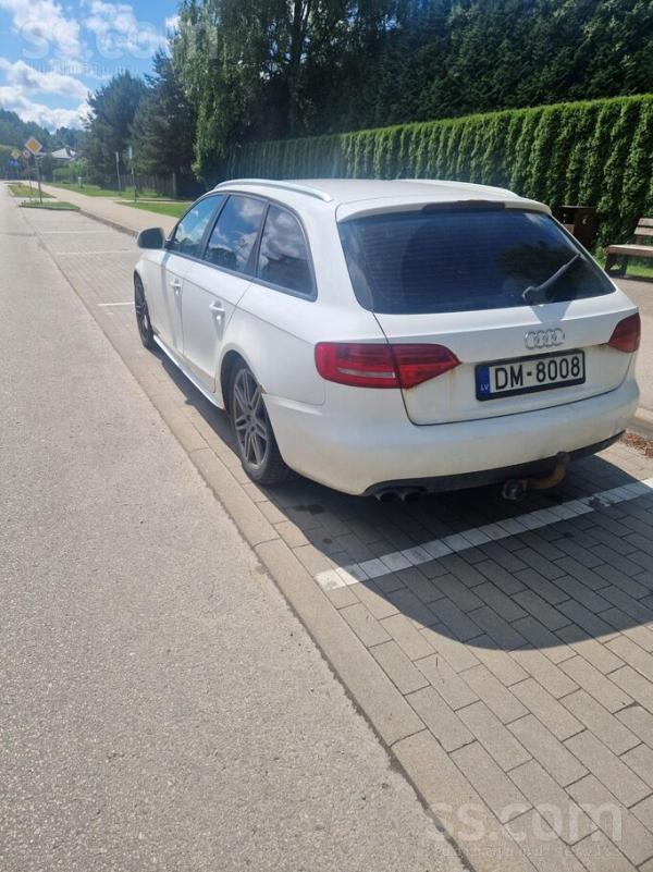 White Audi A4 2008 in Riga, with an engine capacity of 1.80 L and mileage of 0 thousand km for 3200 €, photo 2 on AUTOMOTO.COM.LV