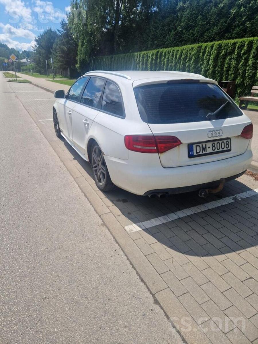 White Audi A4 2008 in Riga, with an engine capacity of 1.80 L and mileage of 0 thousand km for 3200 €, photo 3 on AUTOMOTO.COM.LV