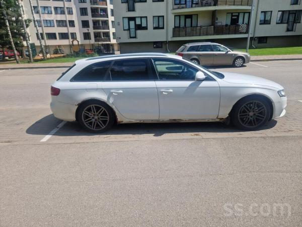 White Audi A4 2008 in Riga, with an engine capacity of 1.80 L and mileage of 0 thousand km for 3200 €, photo 5 on AUTOMOTO.COM.LV