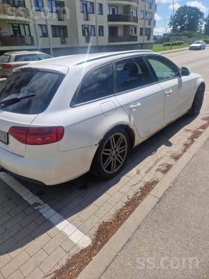 White Audi A4 2008 in Riga, with an engine capacity of 1.80 L and mileage of 0 thousand km for 3200 €, photo 8 on AUTOMOTO.COM.LV