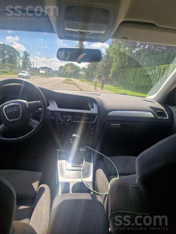 White Audi A4 2008 in Riga, with an engine capacity of 1.80 L and mileage of 0 thousand km for 3200 €, photo 8 on AUTOMOTO.COM.LV