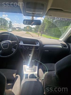 White Audi A4 2008 in Riga, with an engine capacity of 1.80 L and mileage of 0 thousand km for 3200 €, photo 9 on AUTOMOTO.COM.LV
