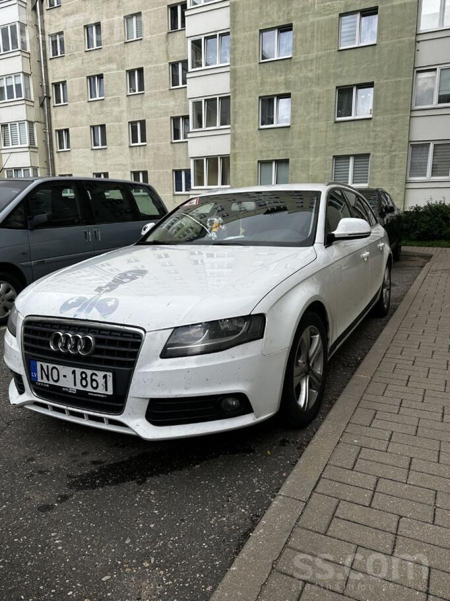 Белый Ауди А4 2008 в Даугавпилс, объемом двигателя 2.70 л и пробегом 280 тыс. км за 3400 €, фото 1 на AUTOMOTO.COM.LV