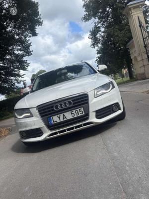 White Audi A4 2008 in Vilnius, with an engine capacity of 2.00 L and mileage of 345 thousand km for 3000 €, photo  on AUTOMOTO.COM.LV