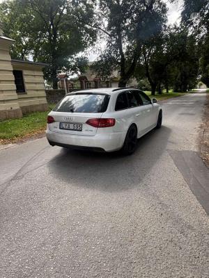 White Audi A4 2008 in Vilnius, with an engine capacity of 2.00 L and mileage of 345 thousand km for 3000 €, photo 4 on AUTOMOTO.COM.LV