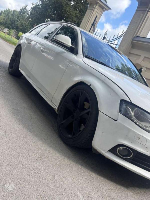 Balts Audi A4 2008 Viļņa, ar dzinēja tilpumu 2.00 L un nobraukumu 345 tūkst. km par 3000 €, foto 4 vietnē AUTOMOTO.COM.LV