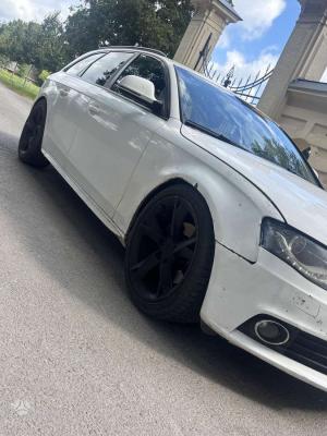 White Audi A4 2008 in Vilnius, with an engine capacity of 2.00 L and mileage of 345 thousand km for 3000 €, photo 5 on AUTOMOTO.COM.LV