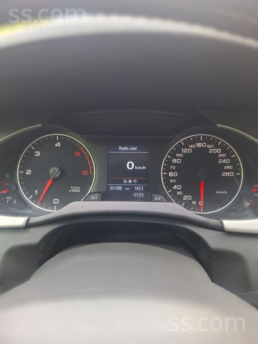 Balts Audi A4 2008 Valmiera, ar dzinēja tilpumu 3.00 L un nobraukumu 352 tūkst. km par 4500 €, foto 9 vietnē AUTOMOTO.COM.LV