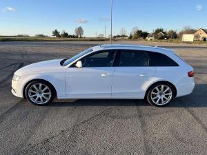 White Audi A4 2008 in Raseiniai, with an engine capacity of 2.97 L and mileage of 313 thousand km for 6650 €, photo 4 on AUTOMOTO.COM.LV