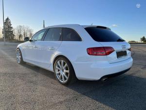 White Audi A4 2008 in Raseiniai, with an engine capacity of 2.97 L and mileage of 313 thousand km for 6650 €, photo 5 on AUTOMOTO.COM.LV