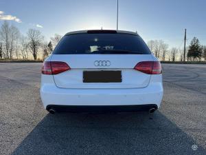 White Audi A4 2008 in Raseiniai, with an engine capacity of 2.97 L and mileage of 313 thousand km for 6650 €, photo 6 on AUTOMOTO.COM.LV