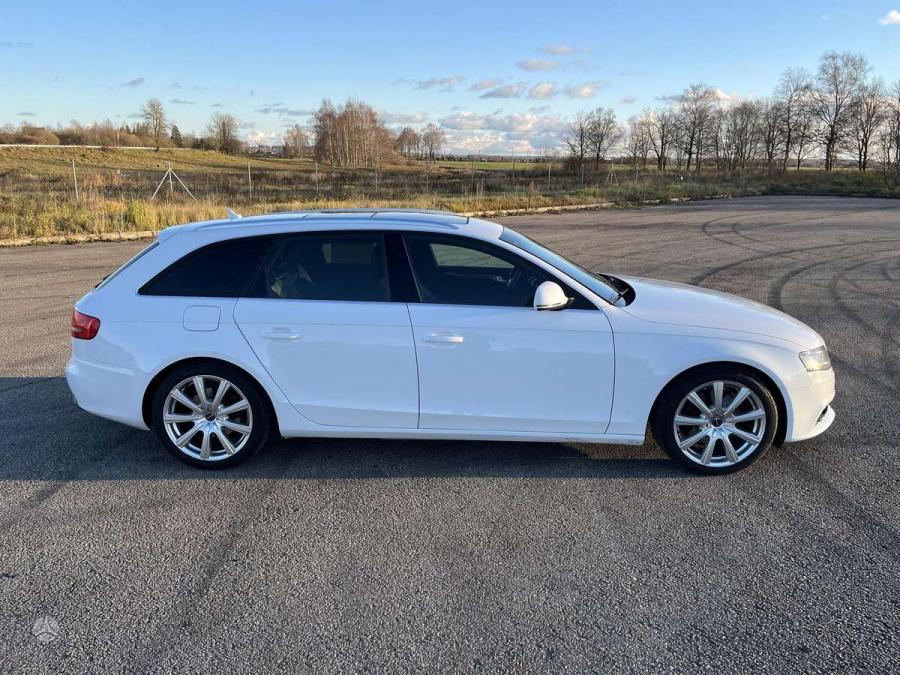 White Audi A4 2008 in Raseiniai, with an engine capacity of 2.97 L and mileage of 313 thousand km for 6650 €, photo 7 on AUTOMOTO.COM.LV