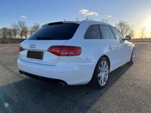 White Audi A4 2008 in Raseiniai, with an engine capacity of 2.97 L and mileage of 313 thousand km for 6650 €, photo 8 on AUTOMOTO.COM.LV