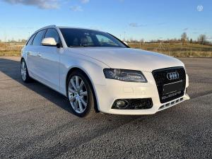 White Audi A4 2008 in Raseiniai, with an engine capacity of 2.97 L and mileage of 313 thousand km for 6650 €, photo 9 on AUTOMOTO.COM.LV