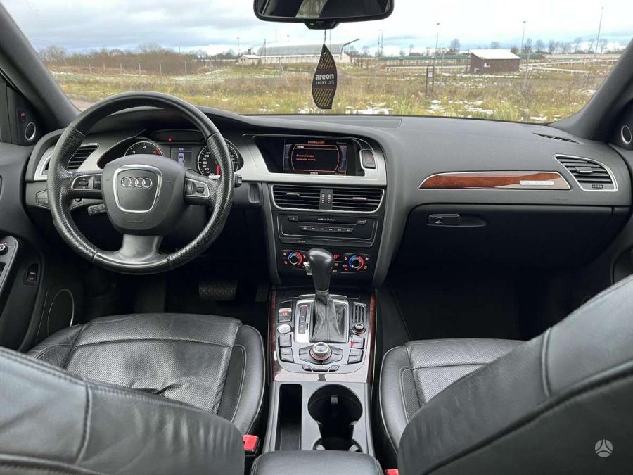 White Audi A4 2008 in Raseiniai, with an engine capacity of 2.97 L and mileage of 313 thousand km for 6650 €, photo 11 on AUTOMOTO.COM.LV