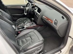 White Audi A4 2008 in Raseiniai, with an engine capacity of 2.97 L and mileage of 313 thousand km for 6650 €, photo 12 on AUTOMOTO.COM.LV