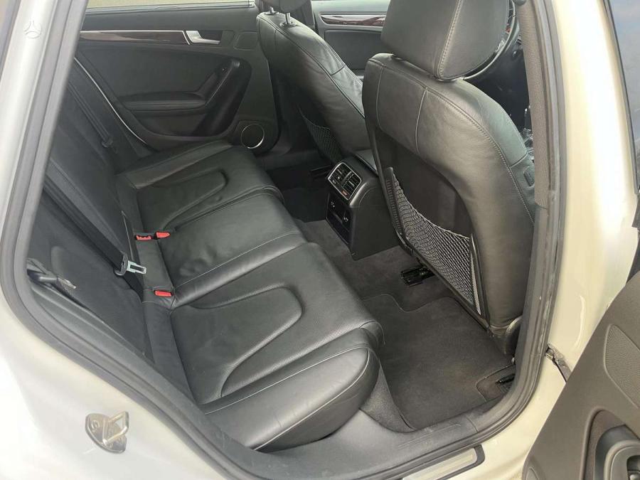 White Audi A4 2008 in Raseiniai, with an engine capacity of 2.97 L and mileage of 313 thousand km for 6650 €, photo 14 on AUTOMOTO.COM.LV