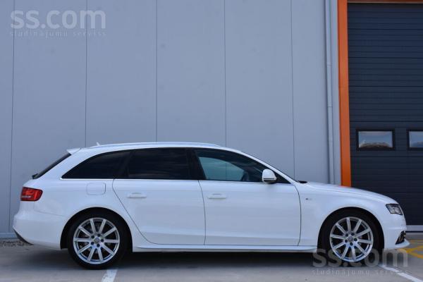 White Audi A4 2008 in Riga, with an engine capacity of 2.00 L and mileage of 290 thousand km for 6990 €, photo 5 on AUTOMOTO.COM.LV